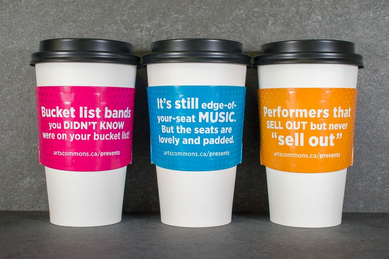 Custom Coffee Sleeves Gallery | HotShot Coffee Sleeves